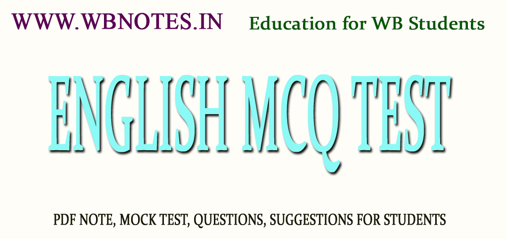 CLASS 12 MCQ MOCK TEST - WBNOTES.IN